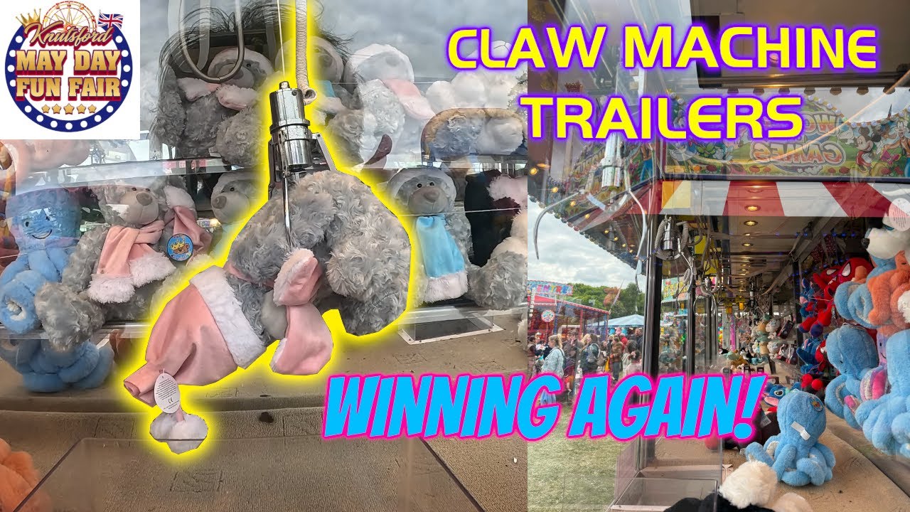 Claw Trek Episode 248 | WINNING At The Claw Machine TRAILER AGAIN ...