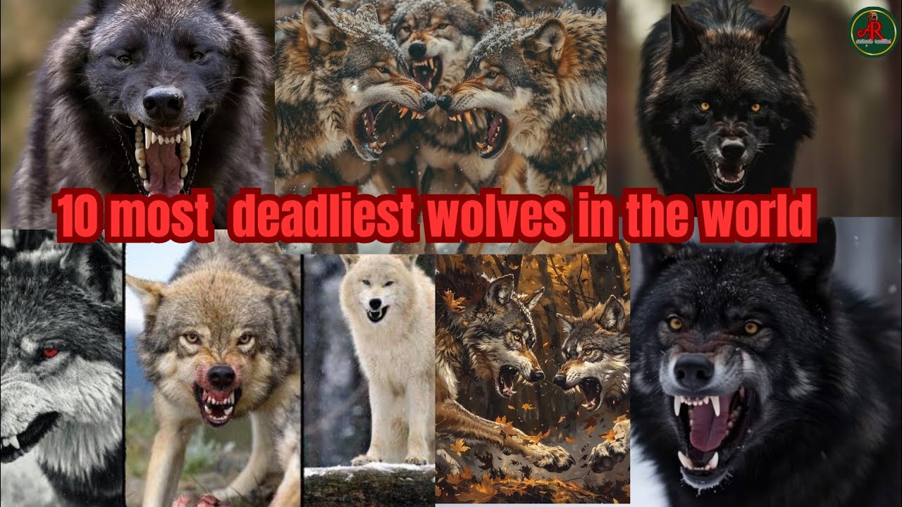 Top 10; most deadliest wolves in the world. - YouTube