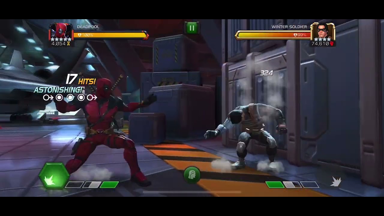 Deadpool new skin, old animations. #mcoc - YouTube