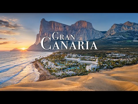 Gran Canaria 4K - Spain, Canary Islands Relaxing Travel Film with Calming Music