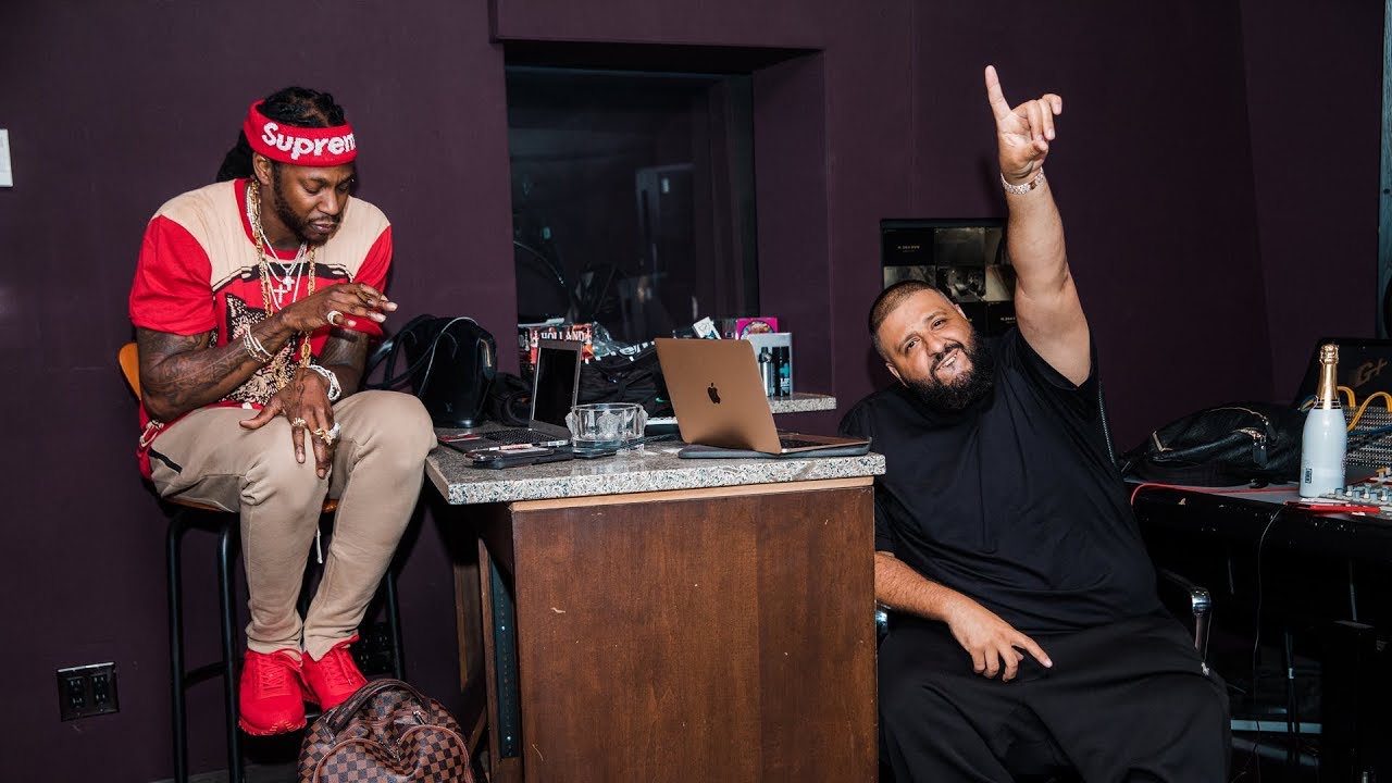 2 Chainz & DJ Khaled In Studio session - YouTube