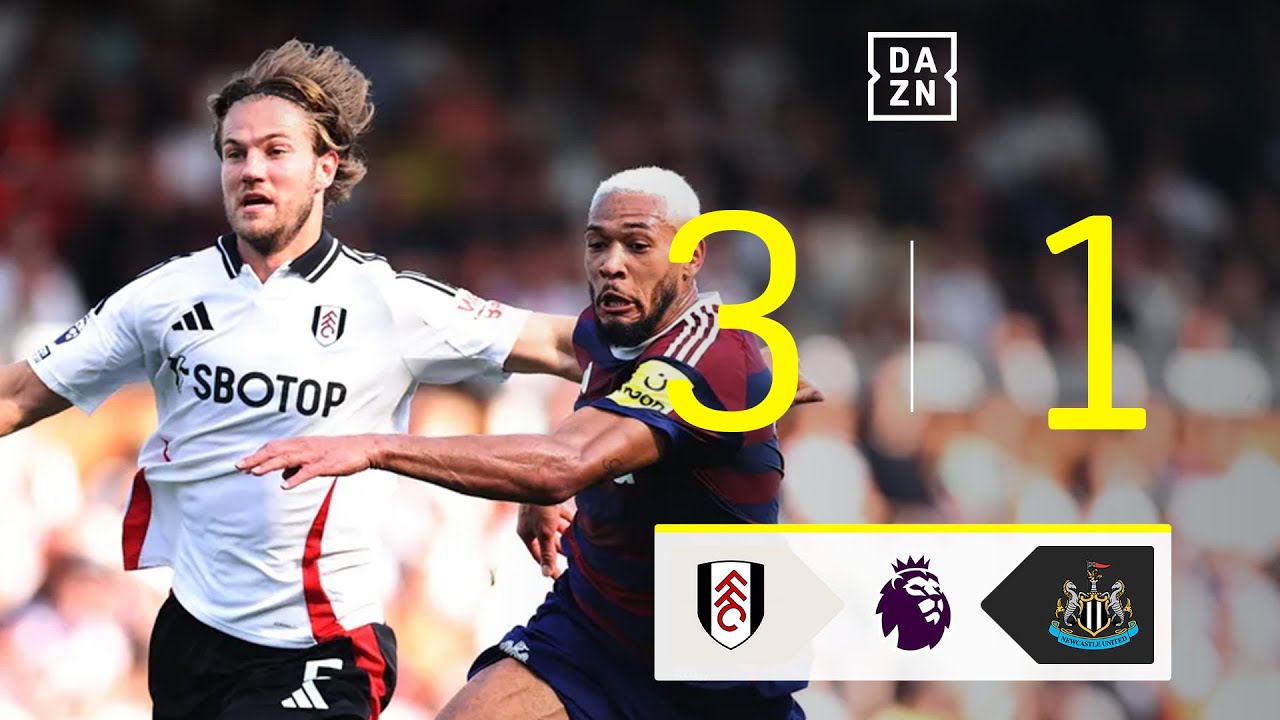 Fulham vs Newcastle (3-1) | Resumen y goles | Highlights Premier League ...