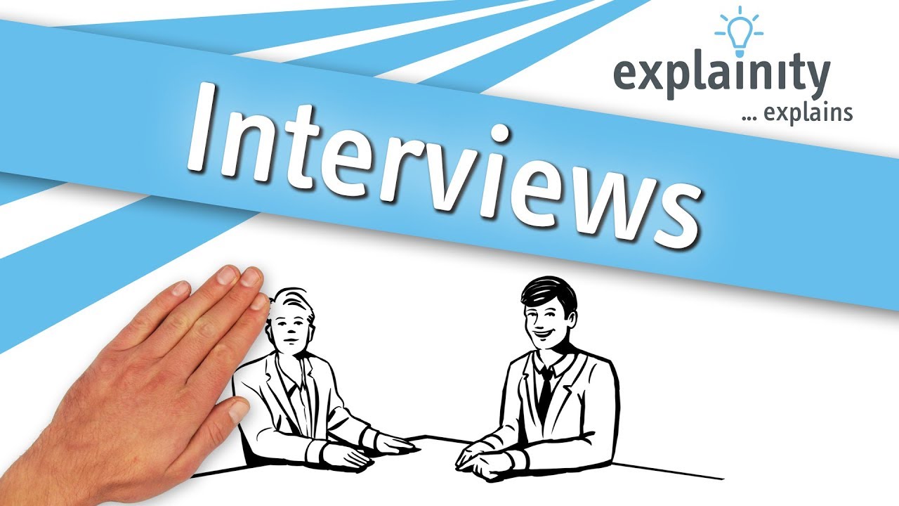 Interview explained (explainity® explainer video) - YouTube