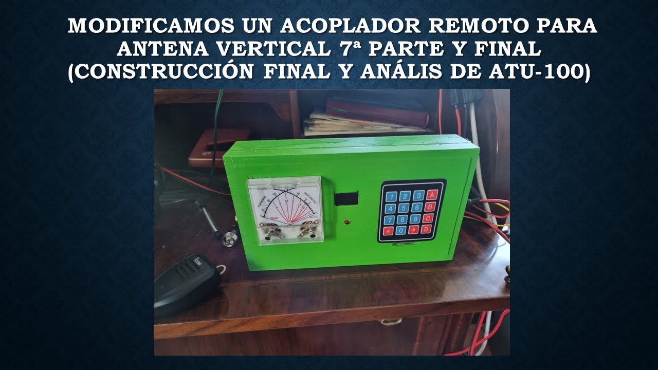 Modificación acoplador ATU-100; el panel de control remoto. Séptima ...
