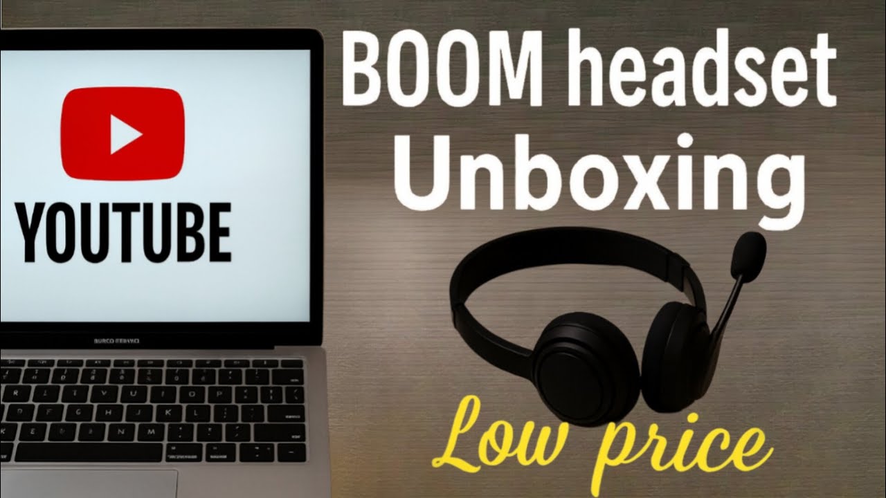 *Get Ready to Boom Headset! Unboxing the New Headset*#SMMINDVOICE#video ...