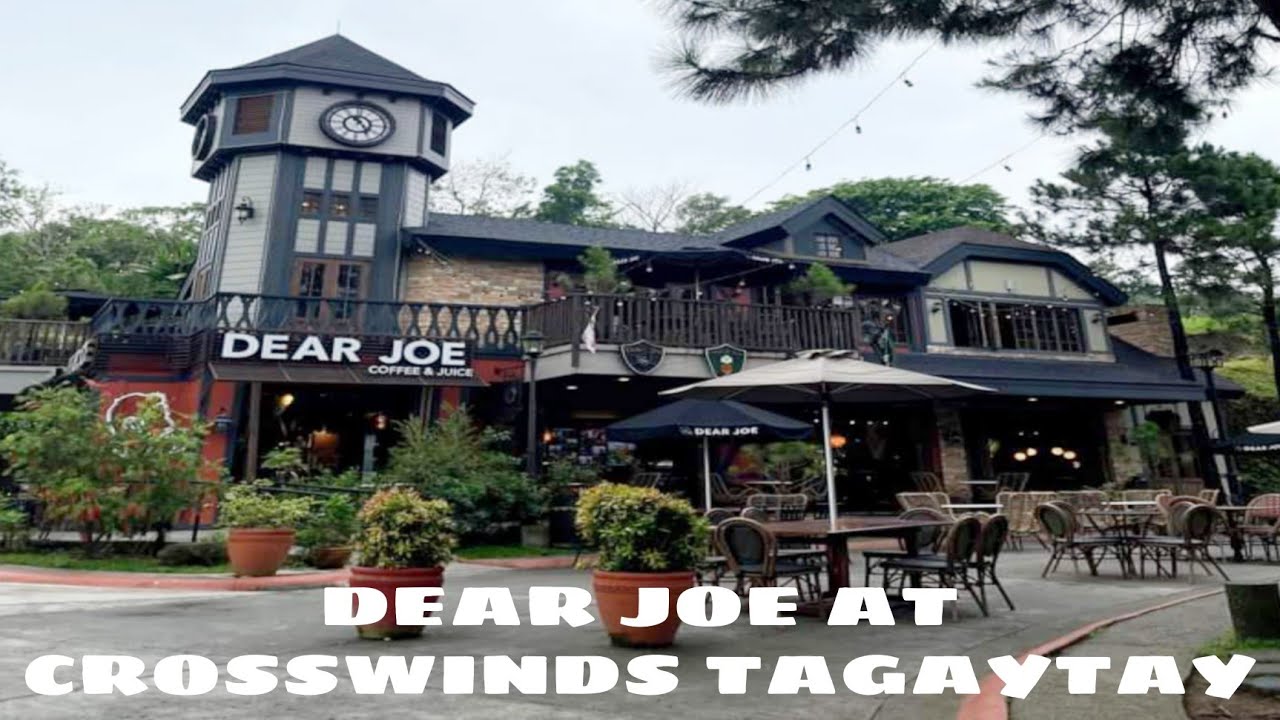 Dear Joe At Crosswinds Tagaytay - YouTube