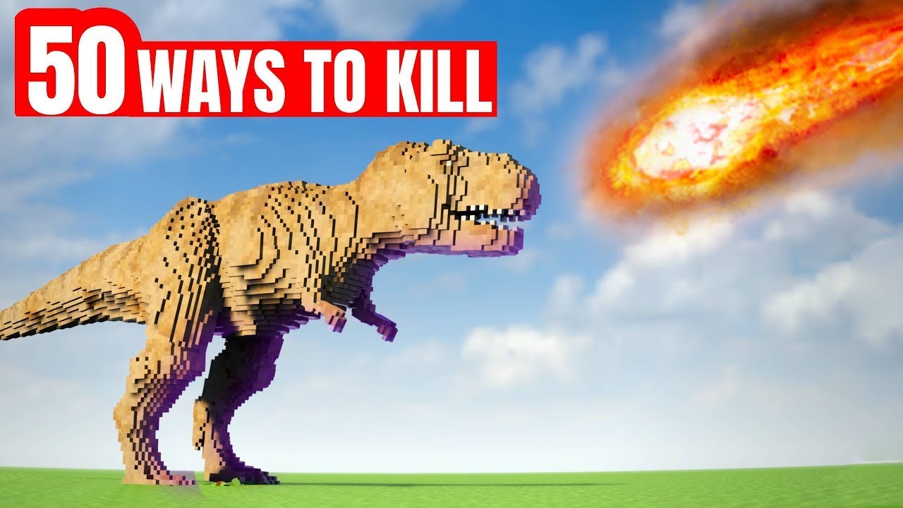 50 WAYS to KILL Giant T-Rex | Teardown - YouTube