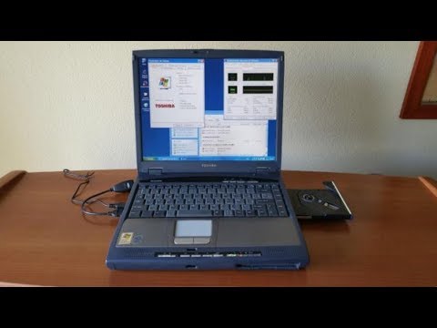 Toshiba S1800 Old but strong laptop - YouTube