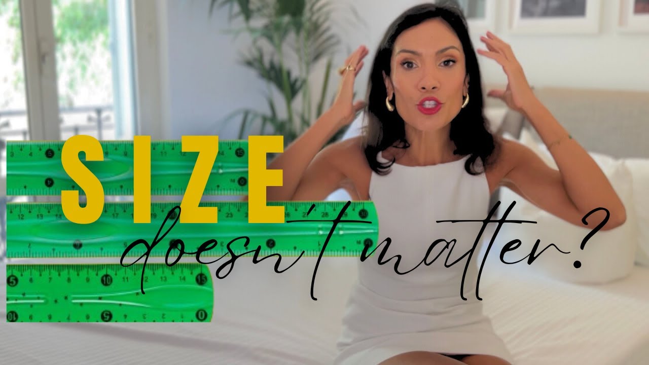 SCIENTIFIC Proof That Size REALLY DOESN'T Matter! - YouTube