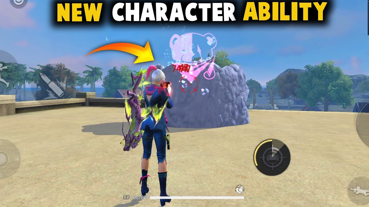 NEW IRIS CHARACTER ABILITY TEST - GARENA FREE FIRE - YouTube