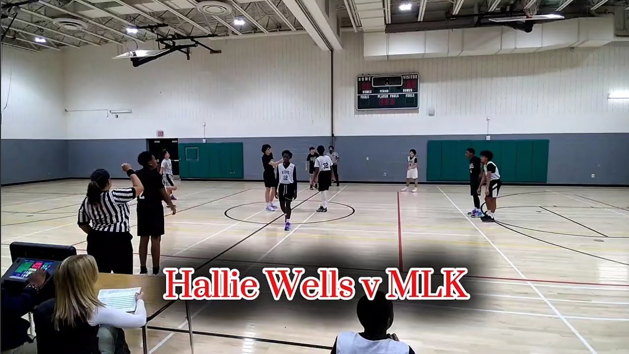 2/20/25 Hallie Wells v MLK Middle School Basketball - YouTube