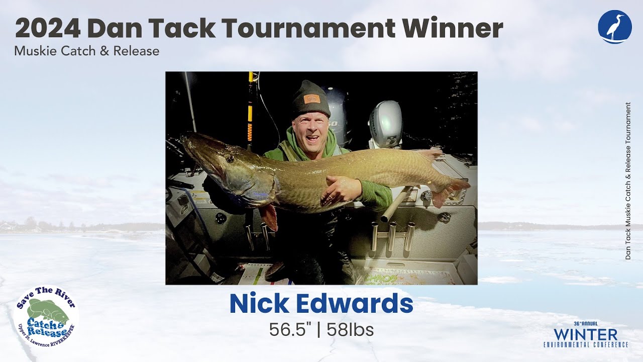 2024 Dan Tack Muskie Catch & Release Tournament Winner - YouTube