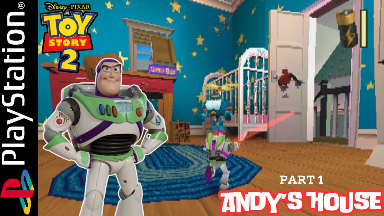 Ps1 Toy Story 2 Andy's House - YouTube
