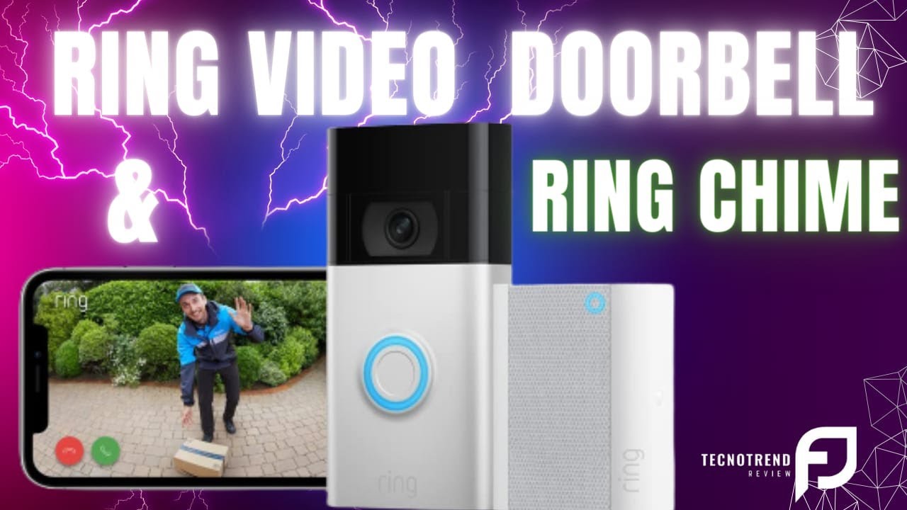 EXPERIENCE ULTIMATE SECURITY WITH RING VIDEO DOORBELL + RING CHIME EASY ...