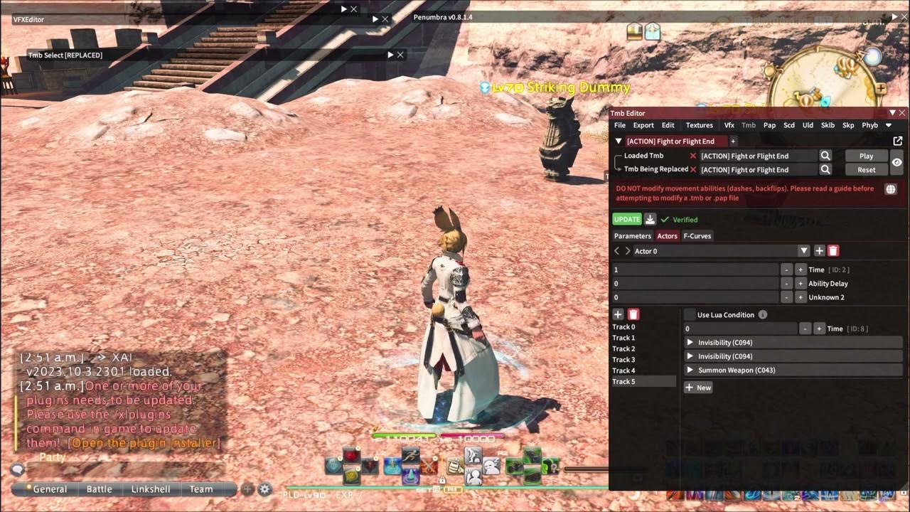 Weapon Swap Tutorial in VFX Editor for FFXIV - YouTube