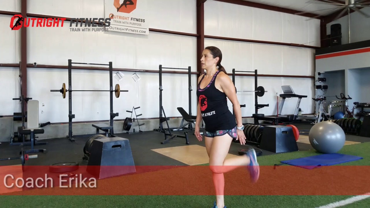 Modified Butt Kicks In-Place - YouTube