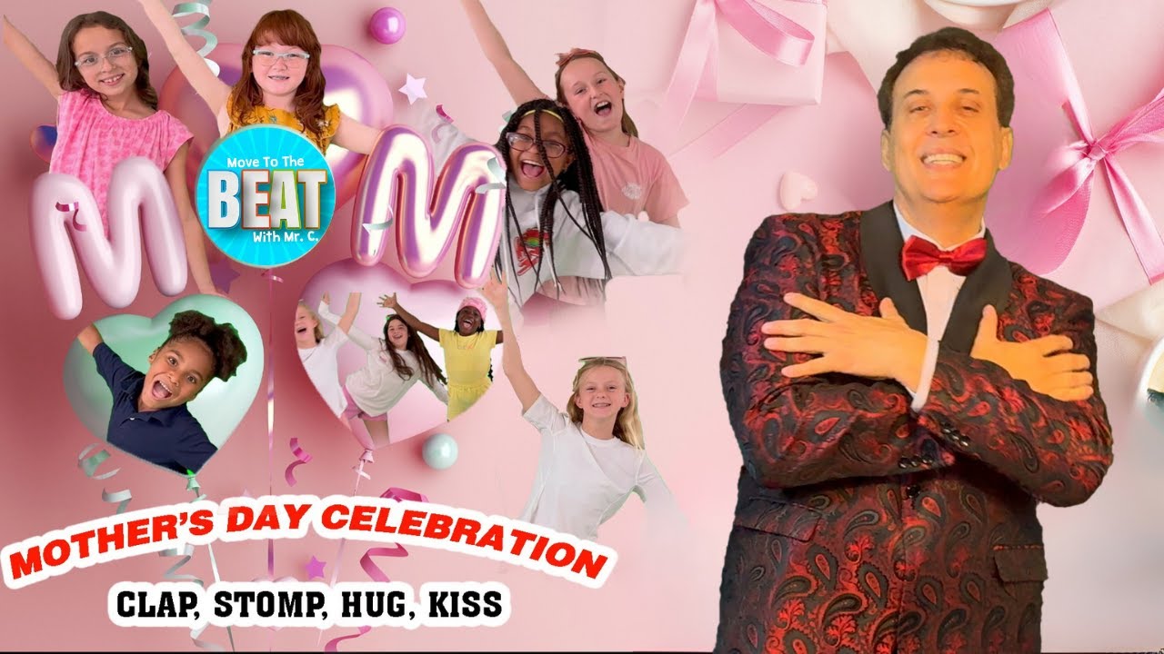 Mother’s Day Song For Kids | Clap, Stomp, Hug & Kiss | Fun Party Song ...