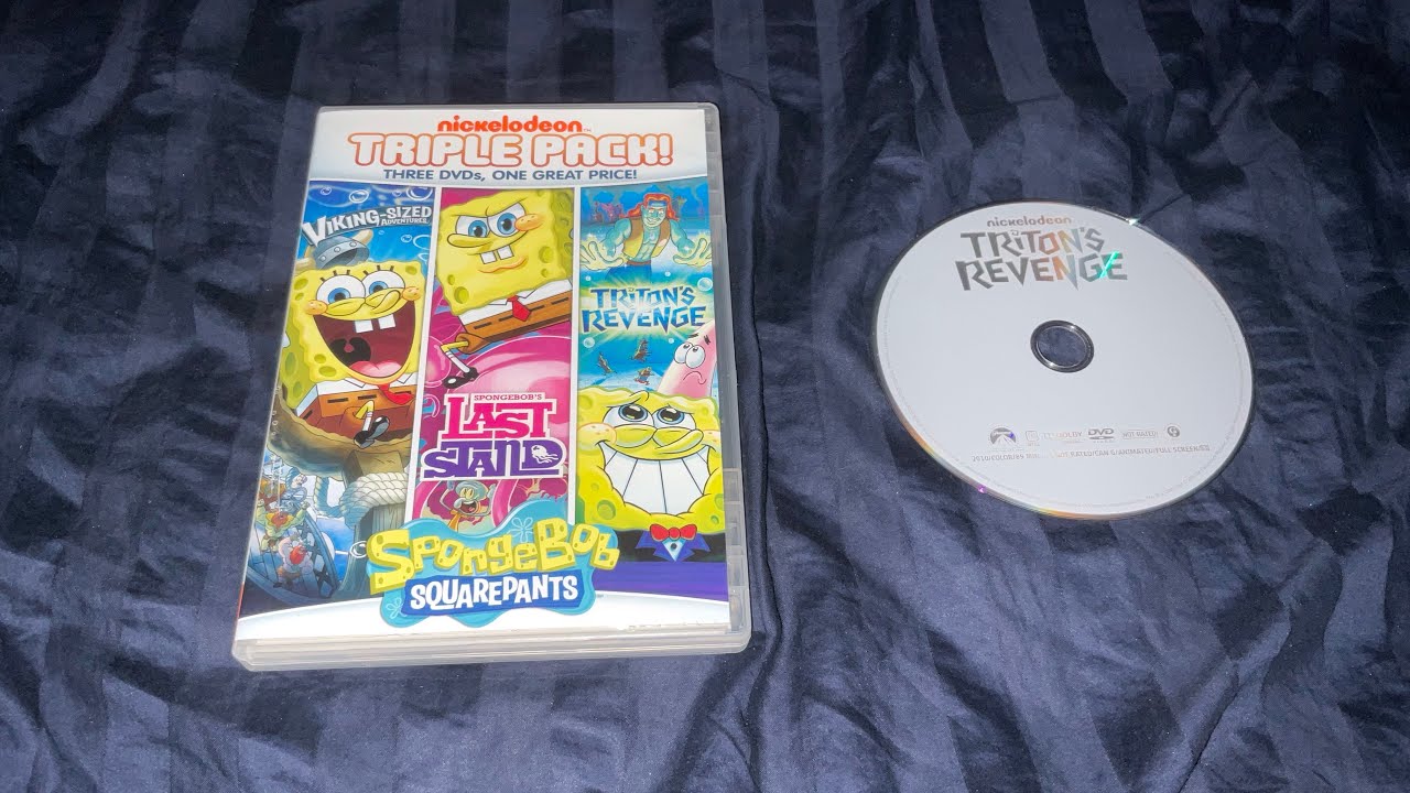 Opening to SpongeBob SquarePants: Triton’s Revenge 2010 DVD (2012 ...