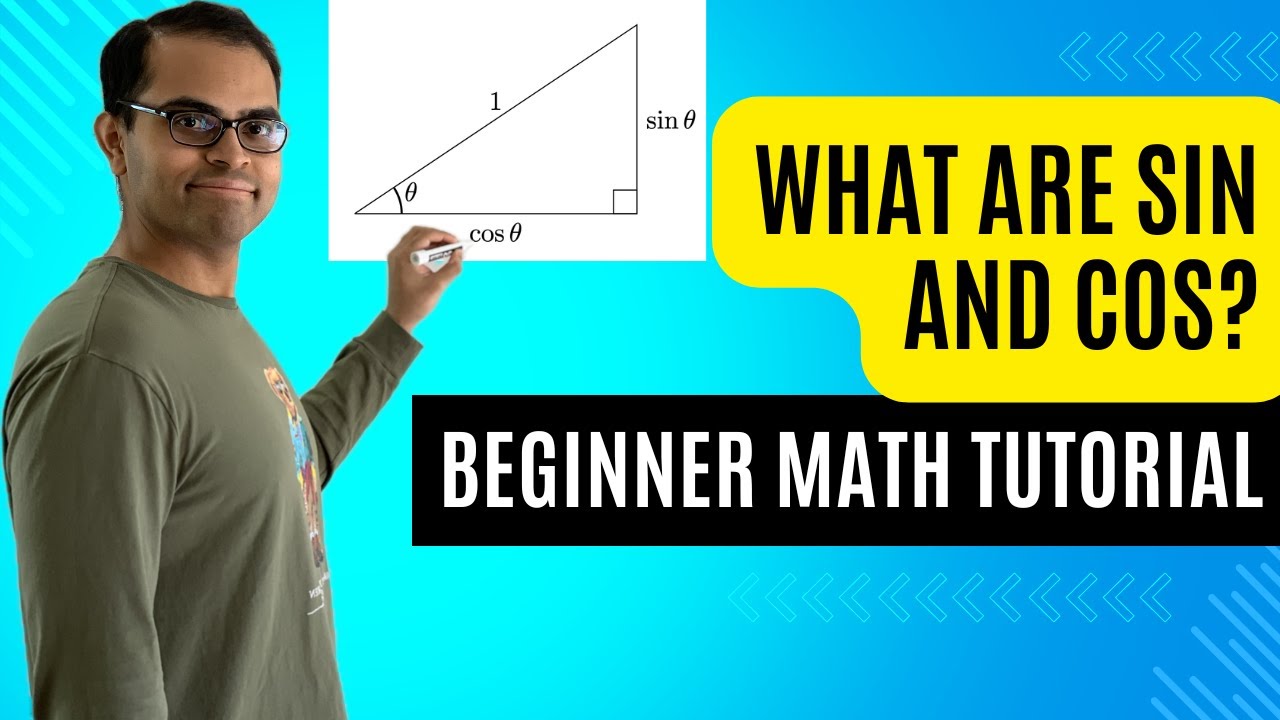 First Introduction to SINE and COSINE in TRIGONOMETRY! - YouTube