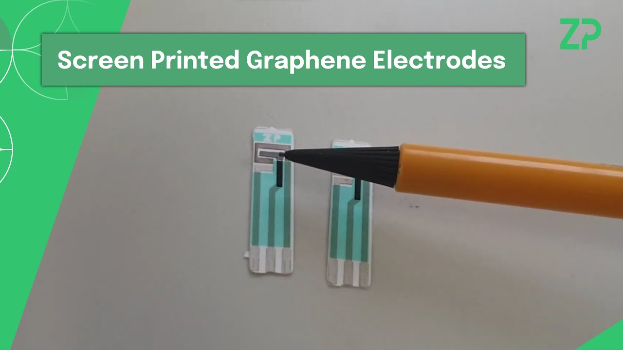 Screen Printed Graphene Electrodes - YouTube