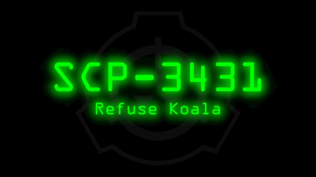 SCP-3431 - Refuse Koala - YouTube