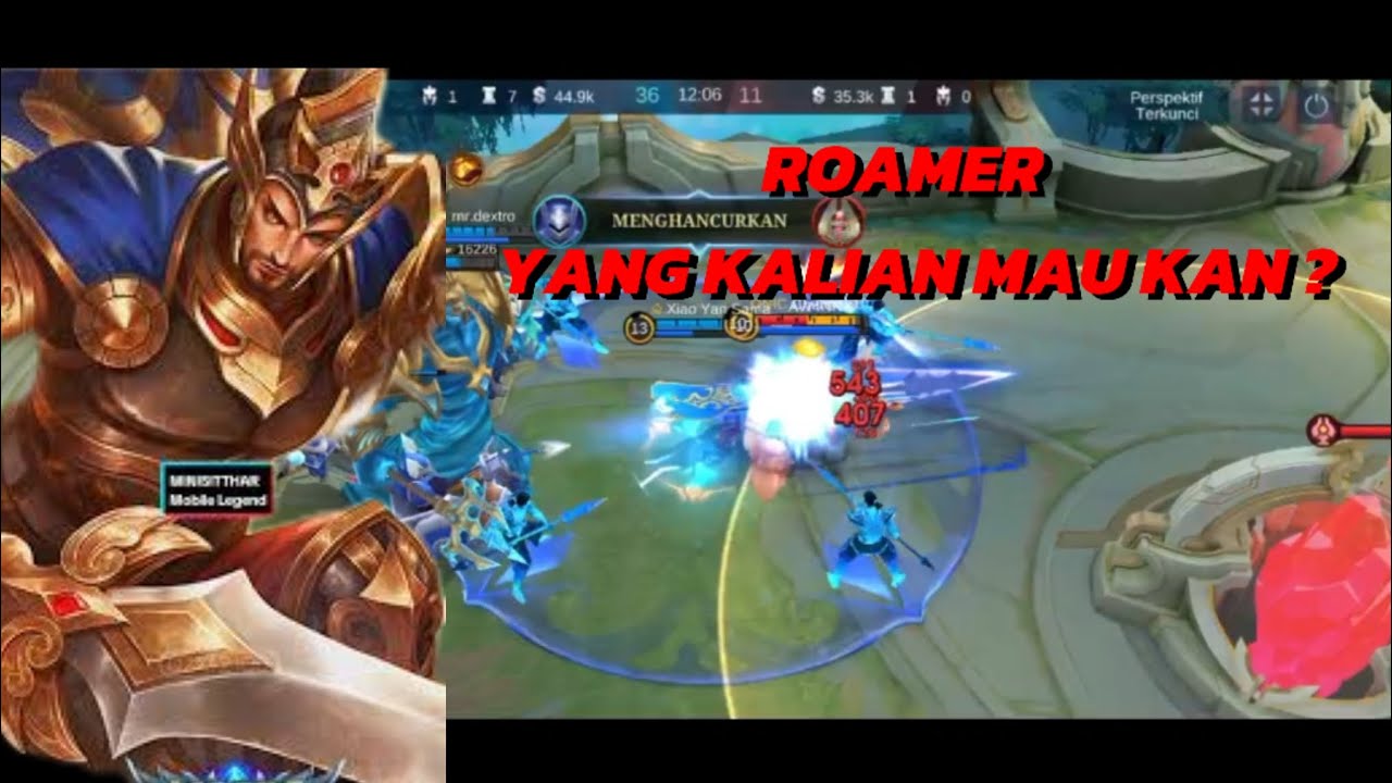 Minsittar Roamer paling di cari #mobilelegends #minsittharmobilelegends #roamer - YouTube