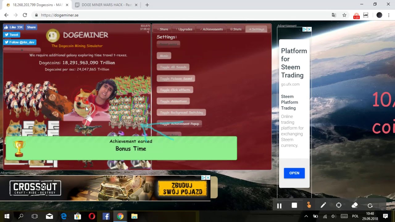 hack doge miner - YouTube