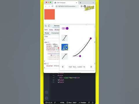 CSS Transition #6 transition-timing-function - YouTube