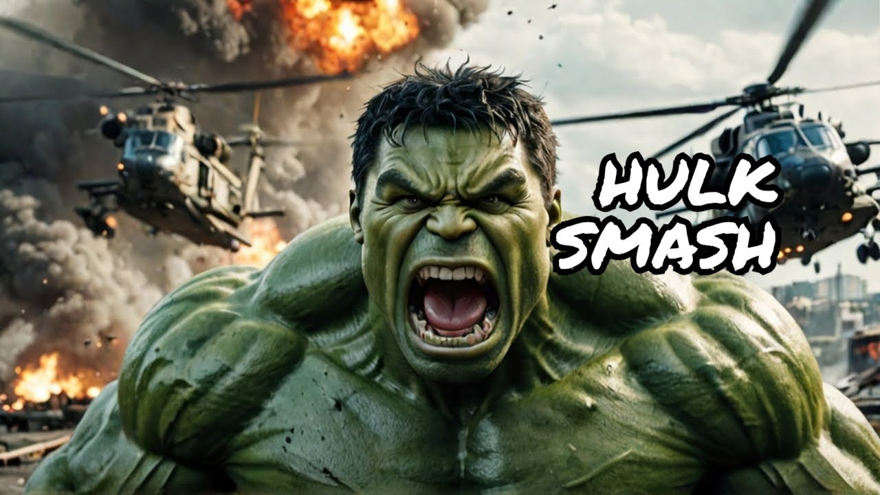 Hulk vs Helicopters: Epic 'Hulk Smash' Scene | Hulk (2003) Movie Clip ...
