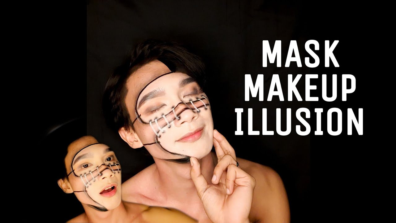 MASK MAKEUP ILLUSION | MAKEUP TUTORIAL - YouTube