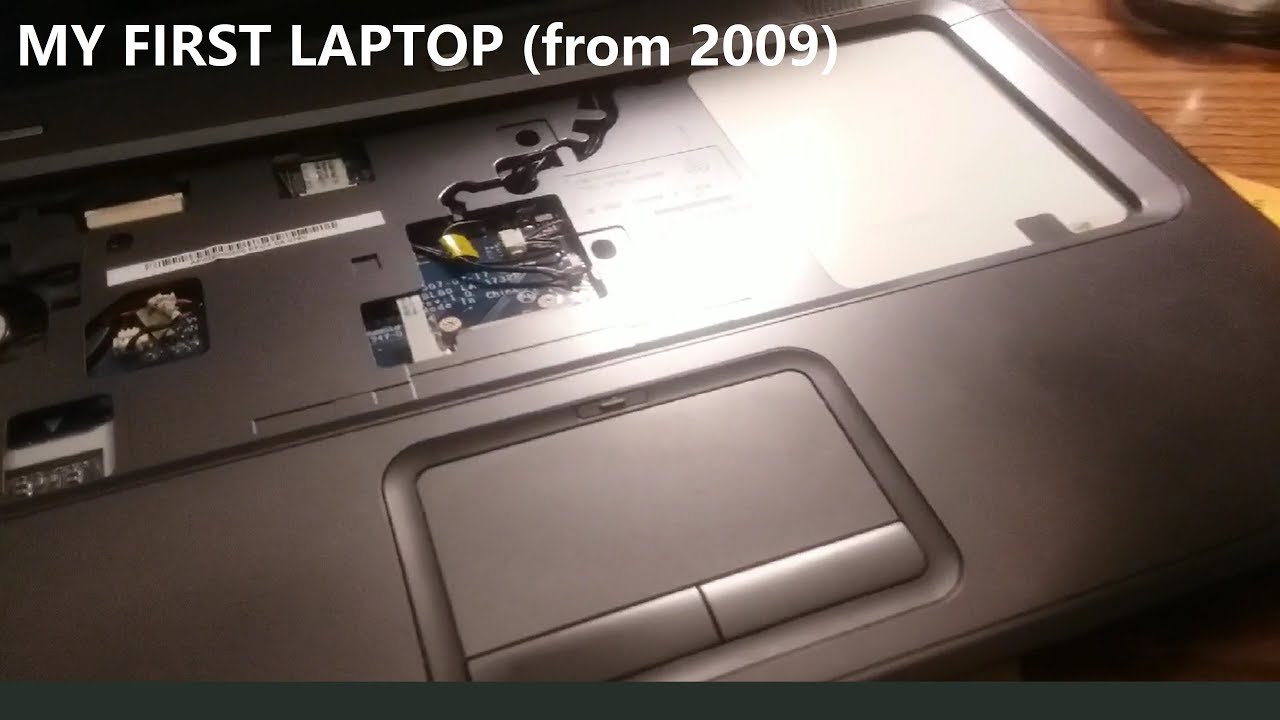 One last look at my first Laptop from 2009 - YouTube