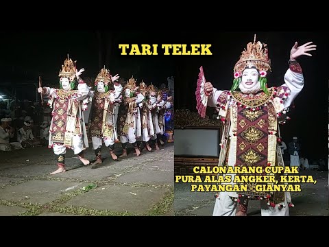 Tari Telek dan jauk keras Calonarang Pura Alas Angker, Kerta, Payangan ...
