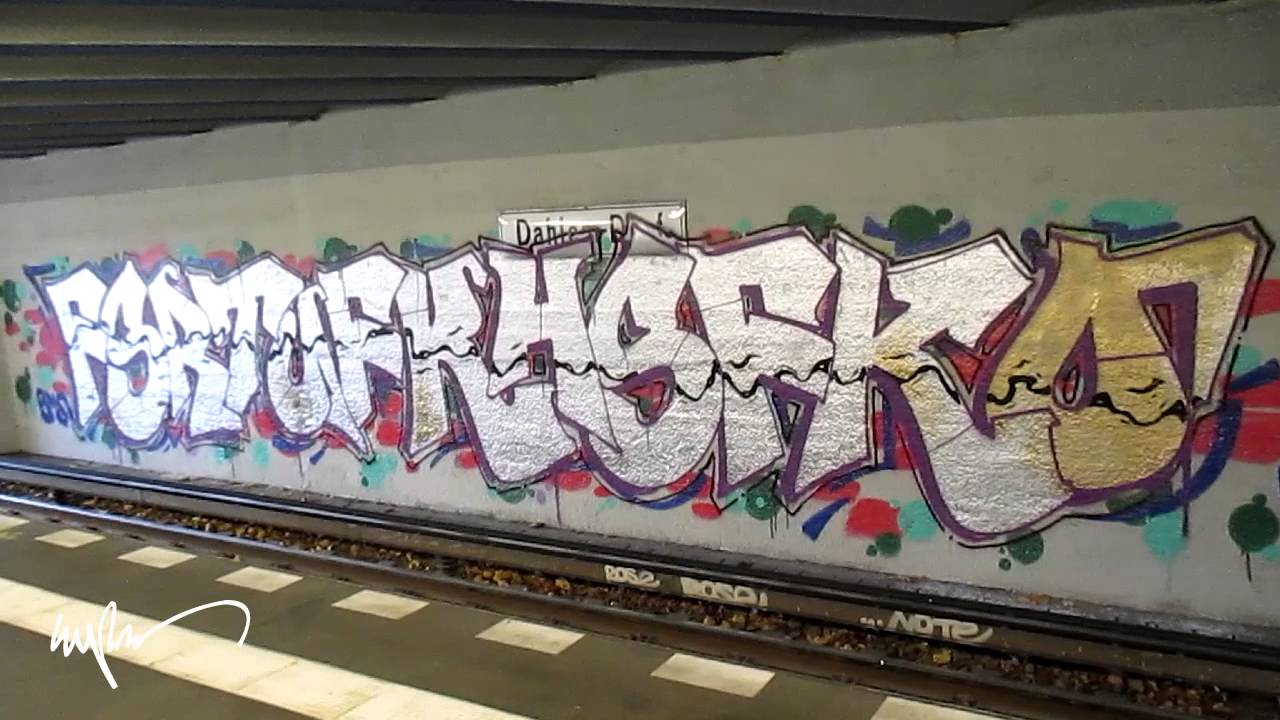 Graffiti Boom! Four Crews One Wall [HD] - YouTube