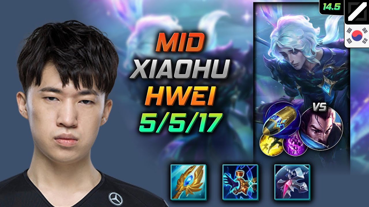 Hwei Mid Build Xiaohu Seraph's Embrace First Strike - LOL KR Master ...