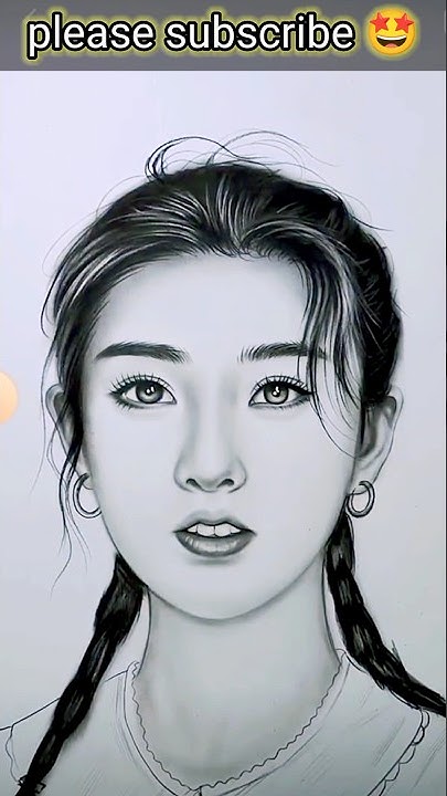 Girls Art। Girl Art Drawing।girl Art Drawing Simple।shortvideo Shorts Ytshorts Youtube