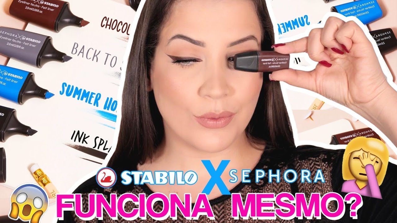 DELINEADOR STABILO X SEPHORA - YouTube