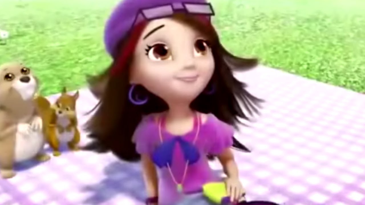 Polly Pocket en Español💜🌈Patinando con pingüinos 💜🌈 Película completa 💜 ...