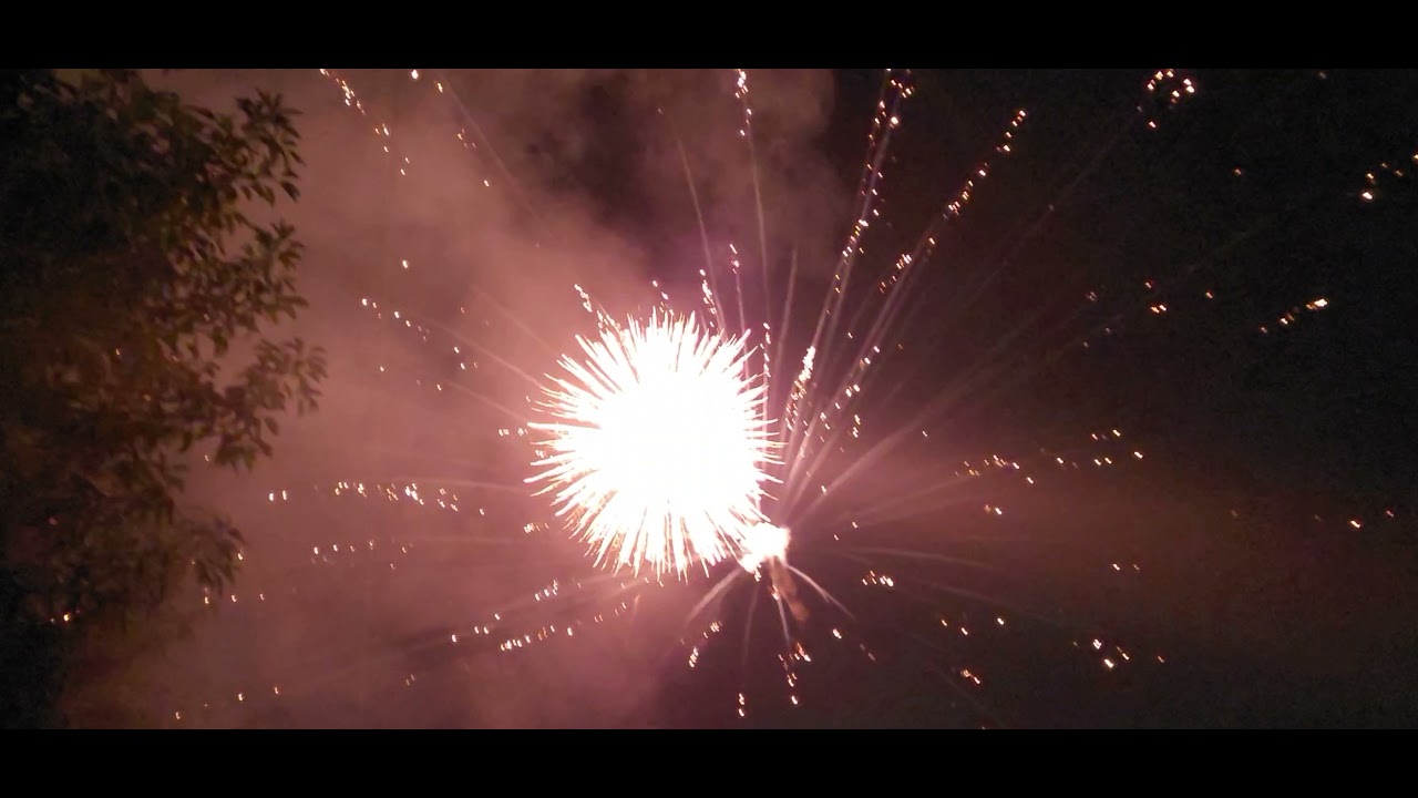 color shells and 3 inch ball salute rocket at the end SALUTE TO THE ...