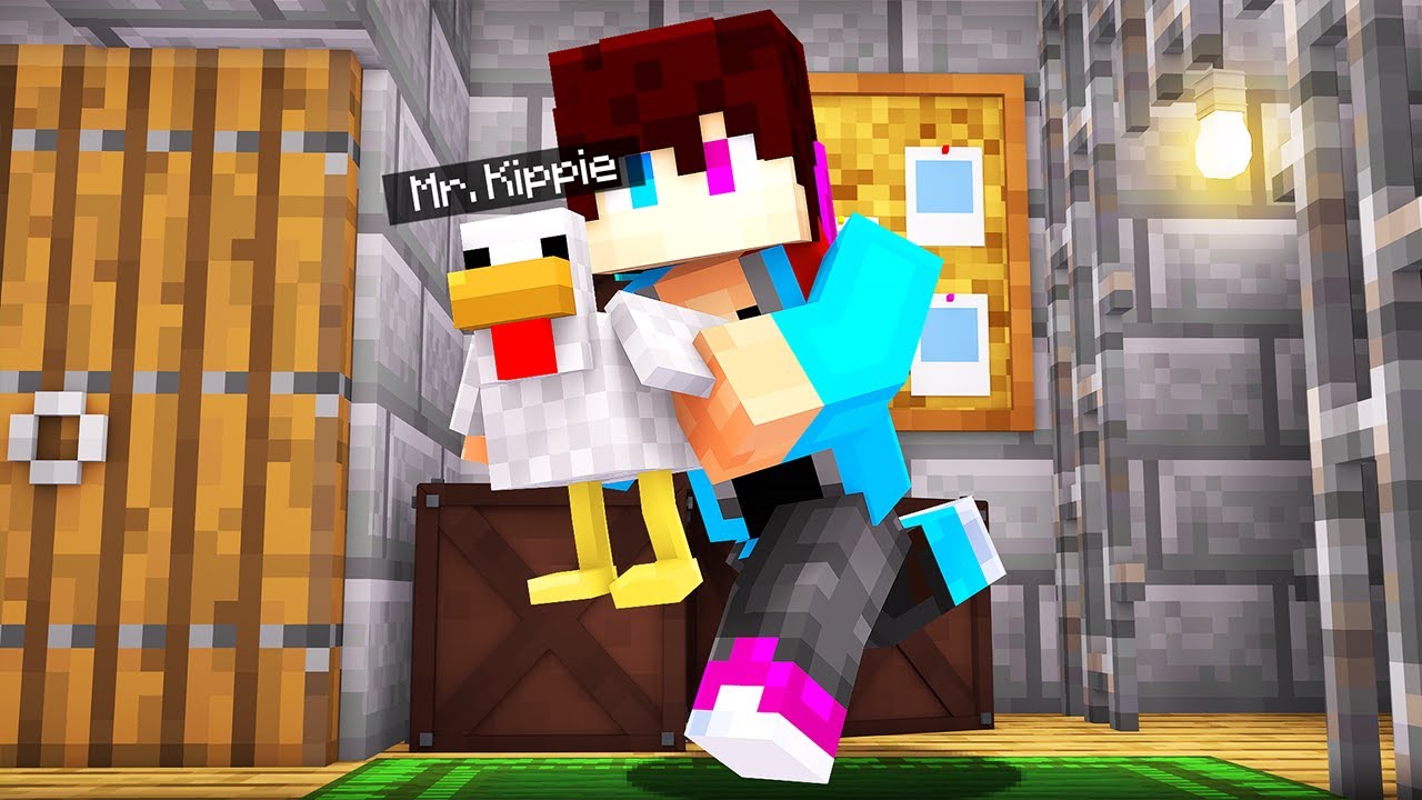 Mijn HUISDIER KIP BEVRIJDEN Uit De GEVANGENIS! (Minecraft Survival ...