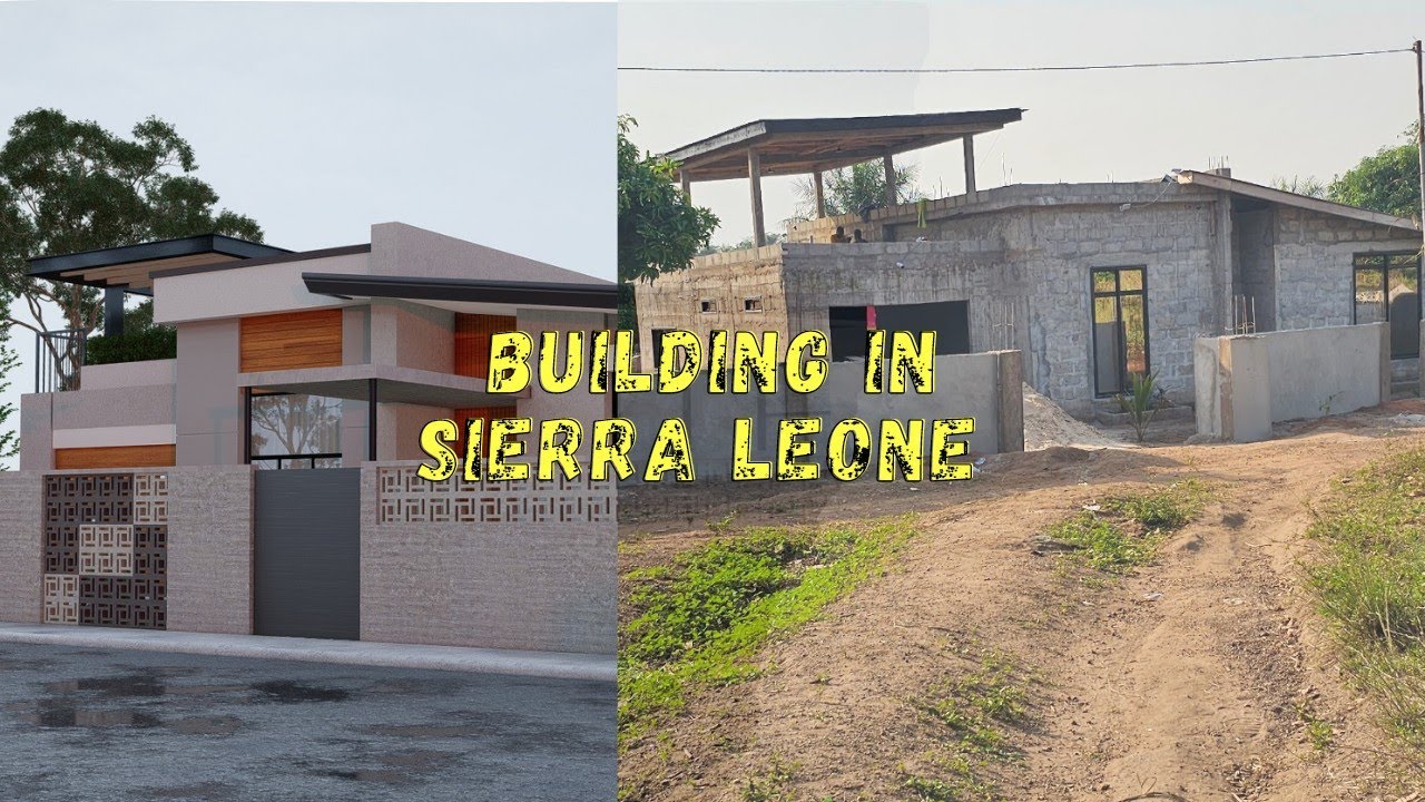 Building in Sierra Leone. Windows are installed. Doors are next. Please ...