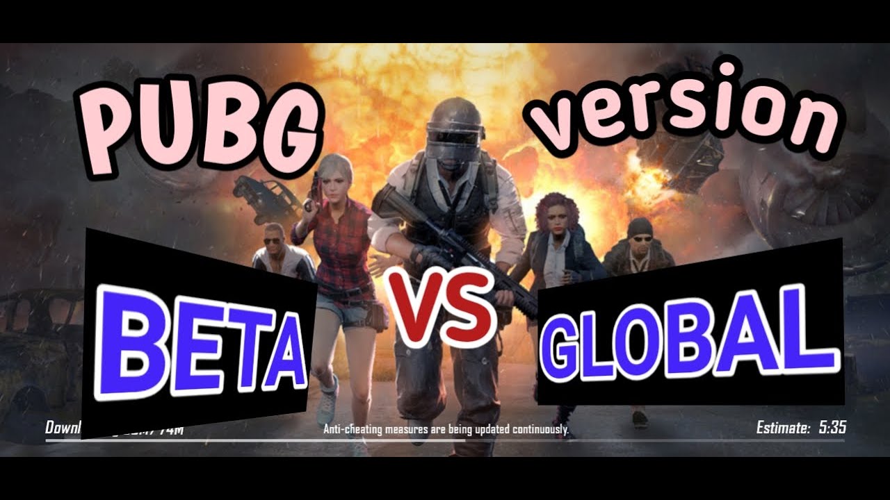 Pubg Mobile Beta Version vs Global Version| Difference between pubg ...