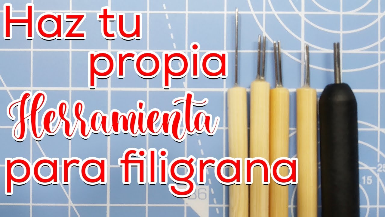 Como hacer tu propia herramienta para filigrana/ 𝓗𝓸𝔀 𝓽𝓸 𝓶𝓪𝓴𝓮 𝔂𝓸𝓾𝓻 𝓸𝔀𝓷 ...