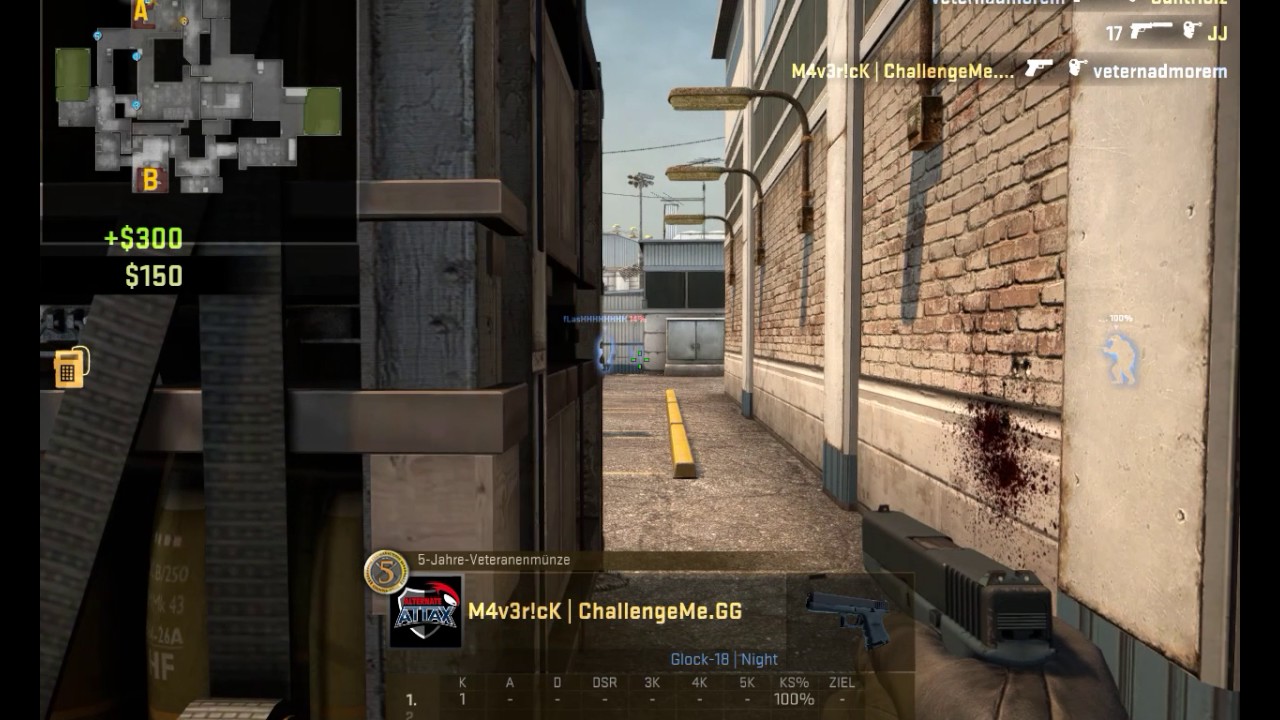 M4v3r!cK Pistol Ace de_cache - YouTube