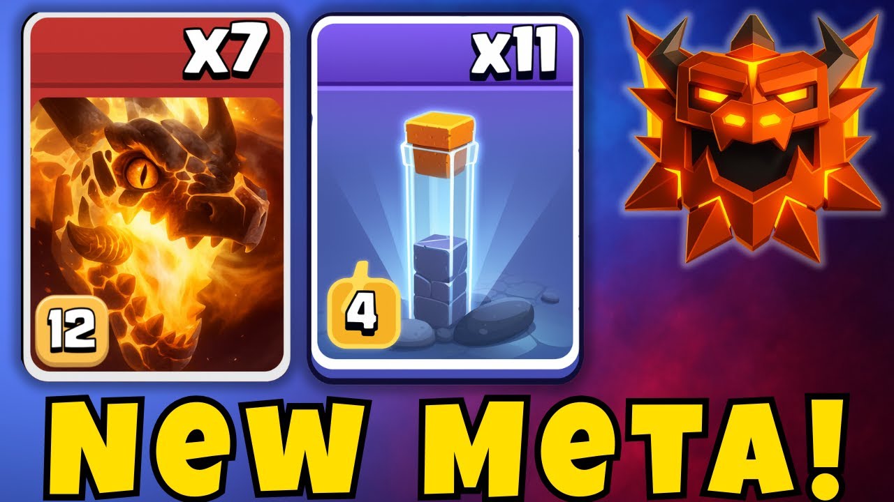 NEW Ranked Mode TH18 SUPER DRAGON Attack – Insane Legend League ...