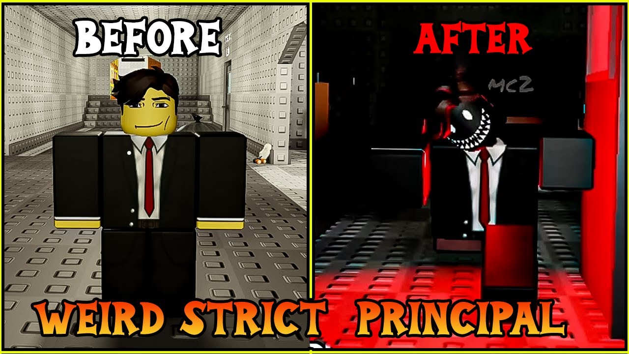 Weird Strict Principal [ Remake ] - [ ROBLOX ] - Full Gameplay - YouTube