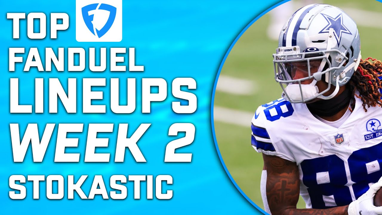 Building a Week 2 FanDuel Lineup w/ Single Lineup Sims | NFL DFS Picks ...
