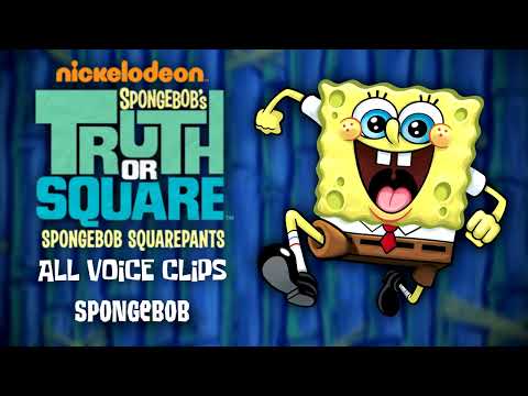 SpongeBob Voice Clips | SpongeBob's Truth or Square