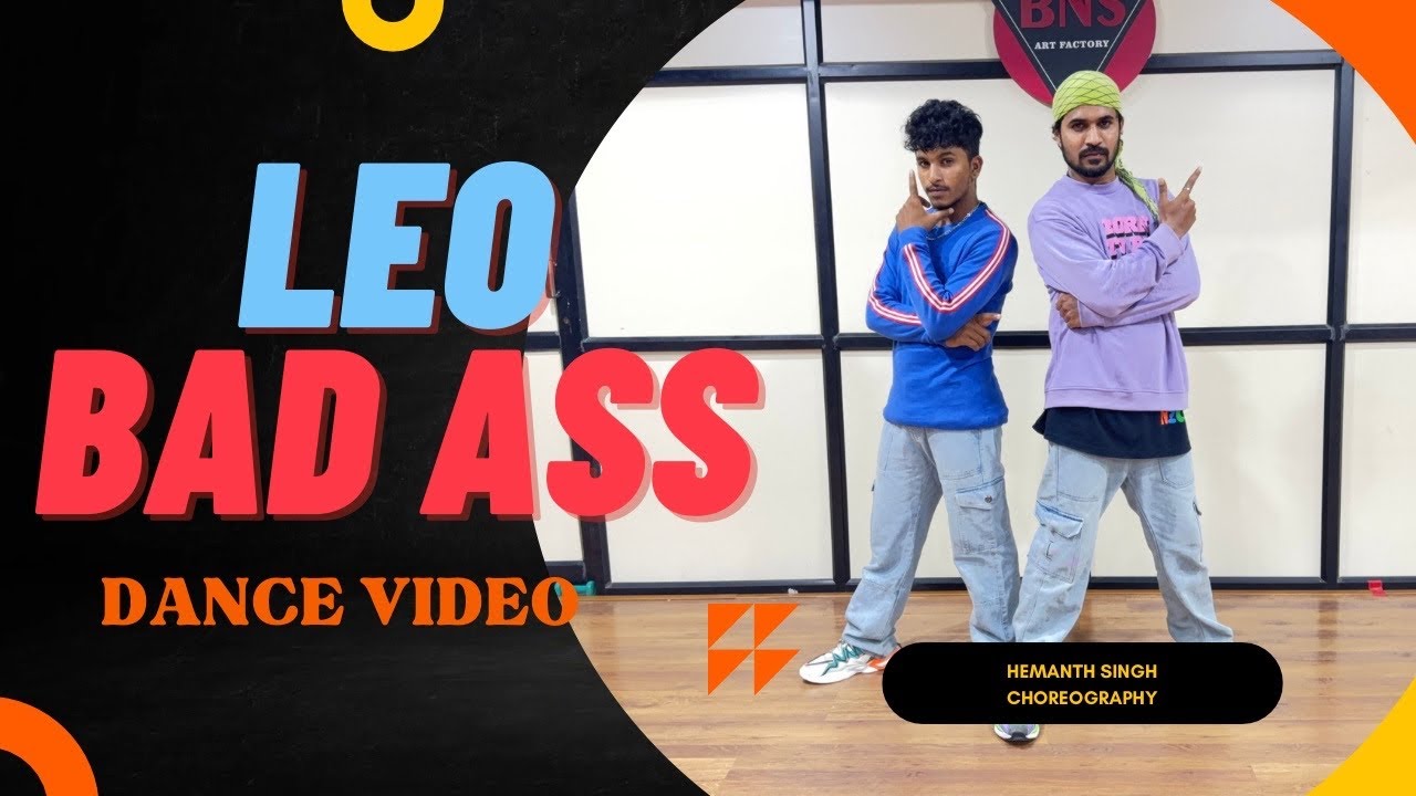 LEO - Badass Lyric | Dance Video |Thalapathy Vijay | Lokesh Kanagaraj ...