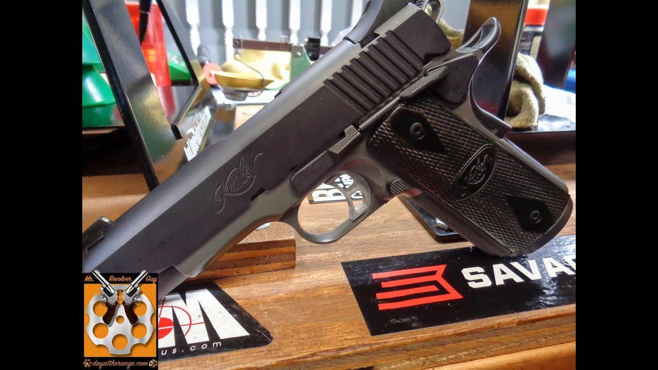 Defensive Challenge Kimber Tactical Pro II - YouTube