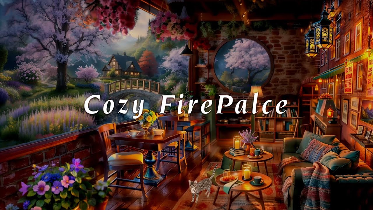 Calm Tea Café Jazz ☕ Relaxing Background Music for Studying and Deep ...